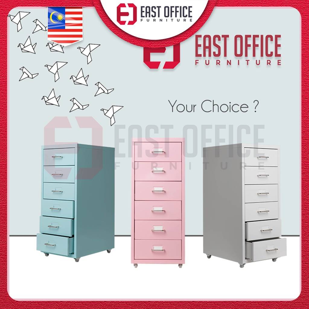 6 Drawer unit on castors l Helmer